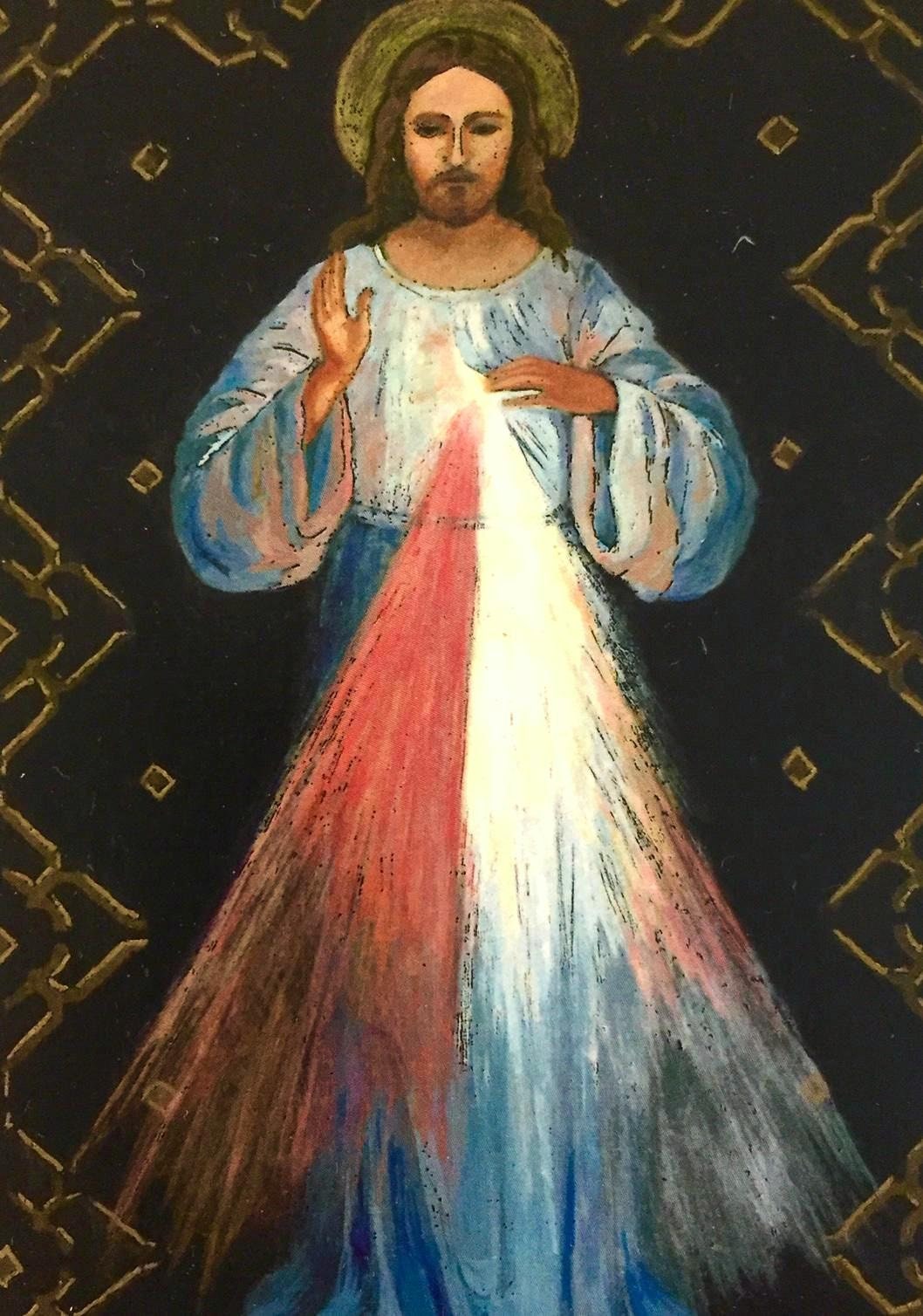 Divine Mercy Jesus Image Devotion Sacred Heart Catholic Art ST - Etsy ...