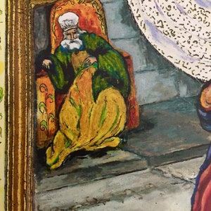 St Hannah Saint Hanna Catholic Art Old Testament Female Hero - Etsy