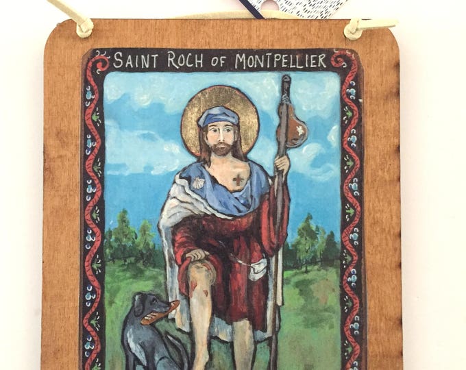 Patron of Dogs and Dog-lovers: St. Roch, Handmade Statue small Size - Etsy