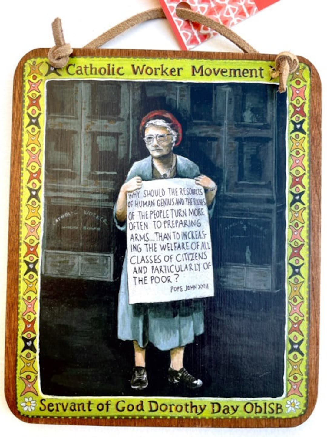 Dorothy Day Catholic Worker Movement Activist St Benedict New York ...
