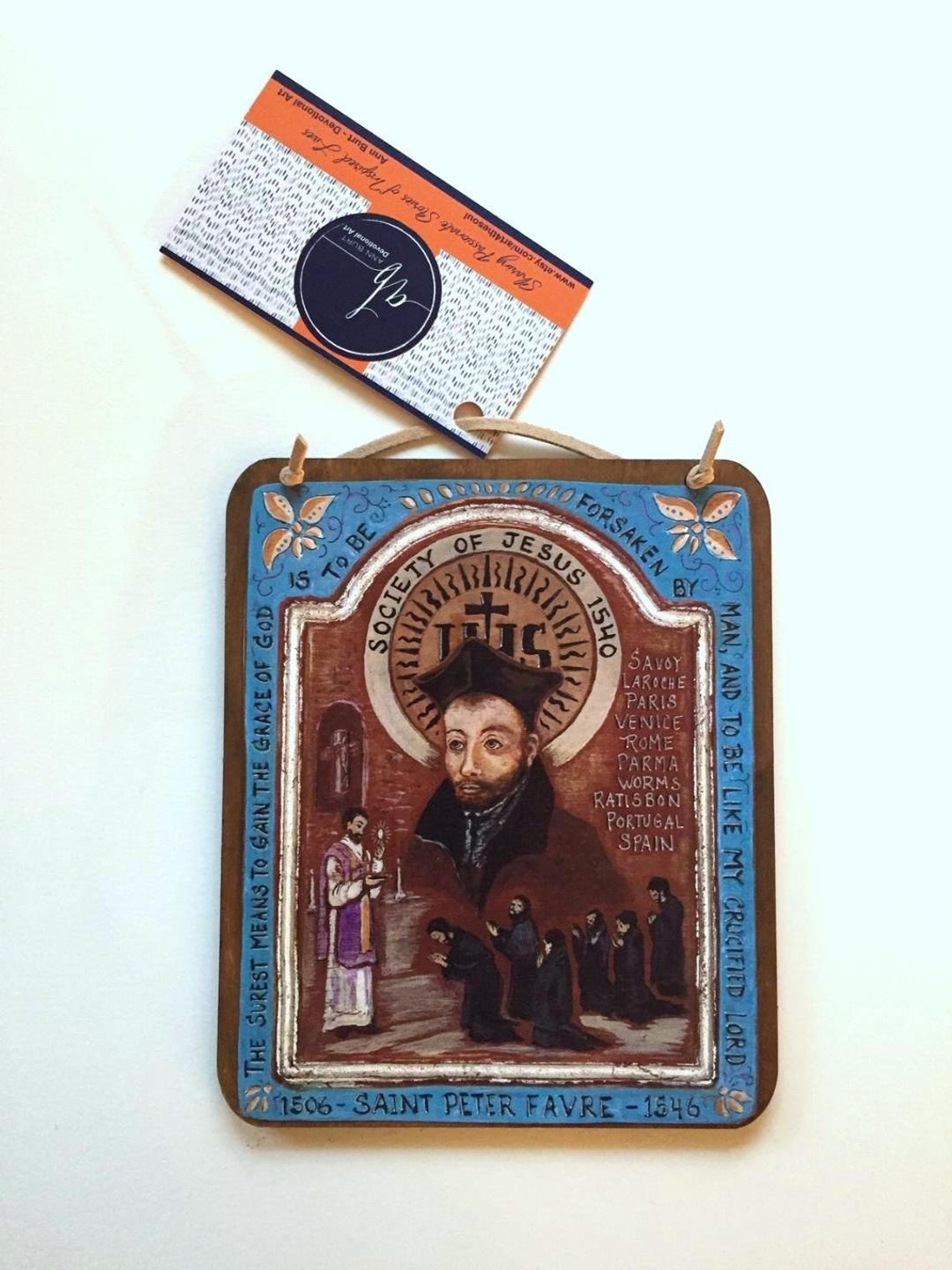 St. Peter Saint Peter Faber Favre Jesuit Priest Religious Gift - Etsy