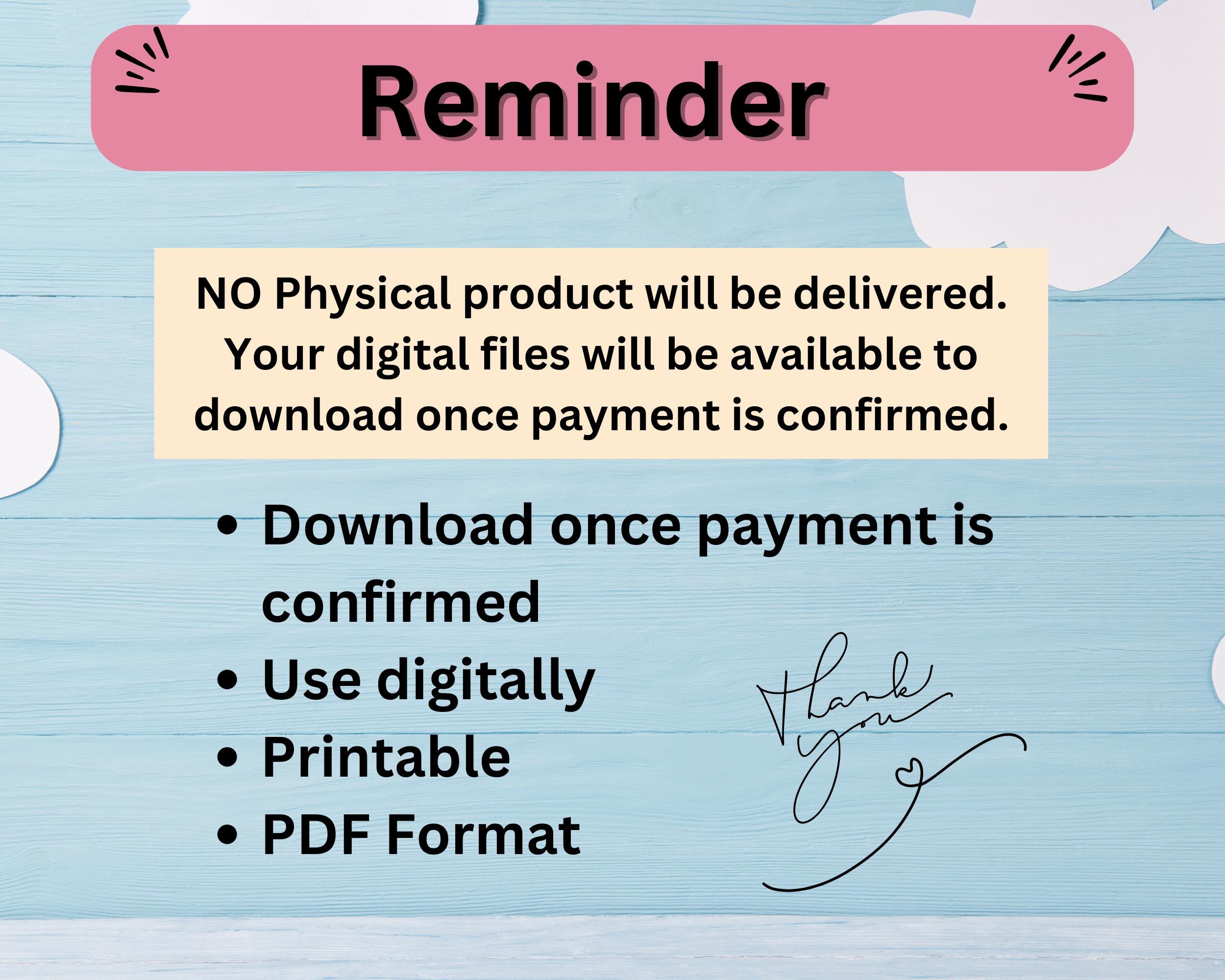 12 Month Journal Cover Page Printable | US Letter, A4 and A5 Size ...