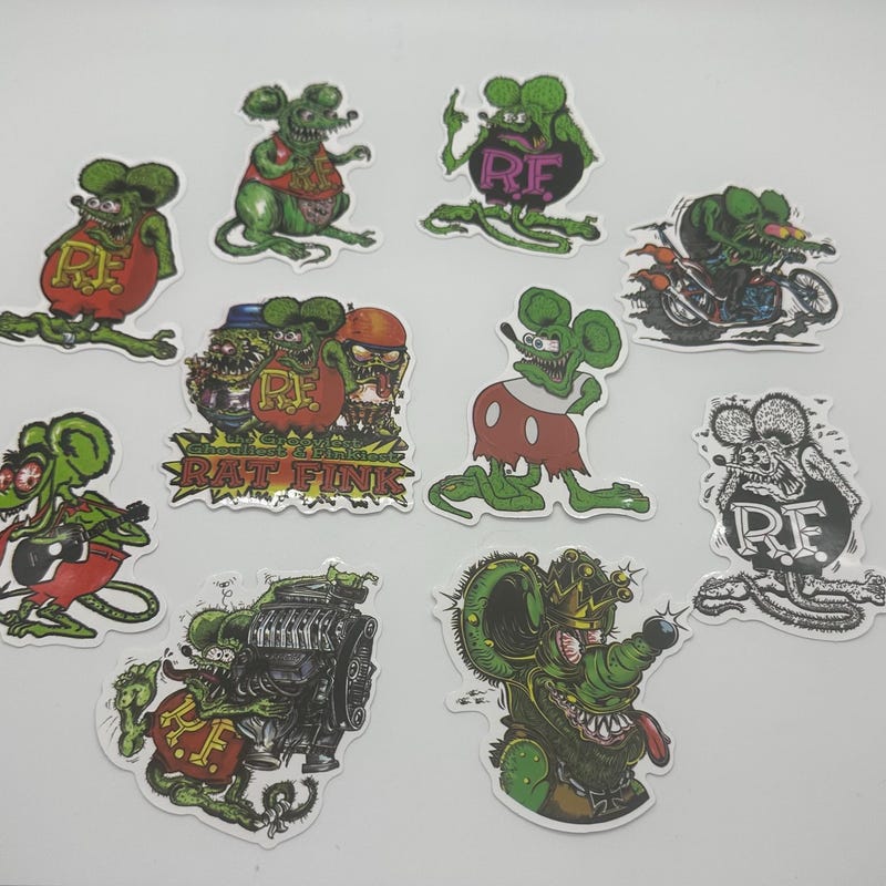 Rat Fink Sticker - Etsy