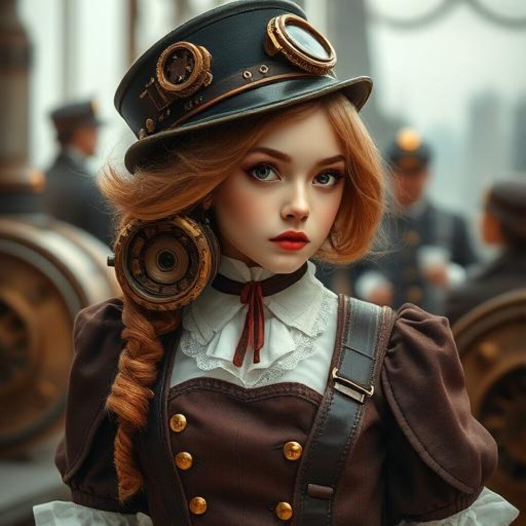 Steampunk Cross Stitch Pattern - Etsy