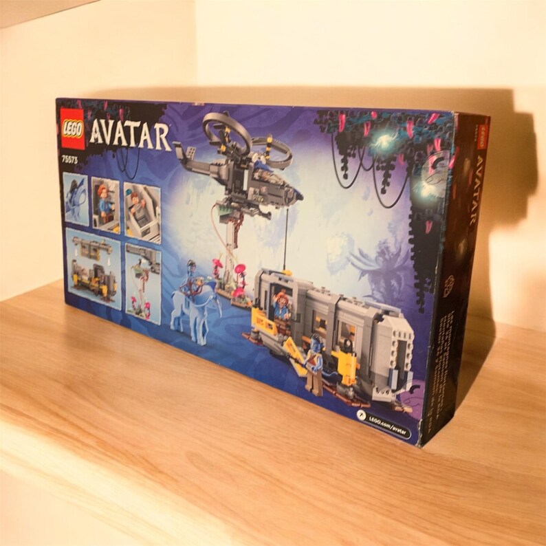 LEGO Avatar 75573 Floating Mountains: Site 26 and RDA Samson 887 Pieces ...