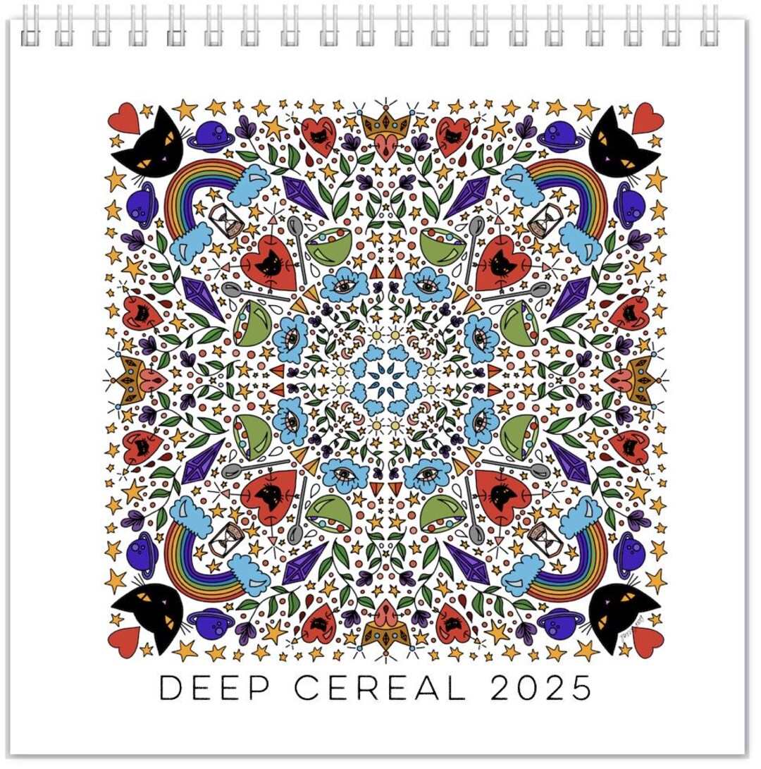 The 2025 Deep Cereal Calendar - Etsy