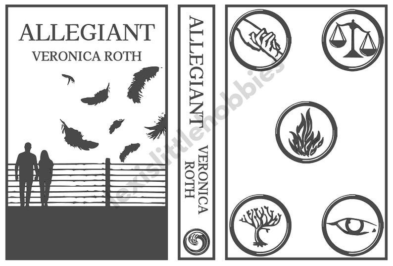 MADE TO ORDER | Divergent Custom Rebound Books | Special Edition ...