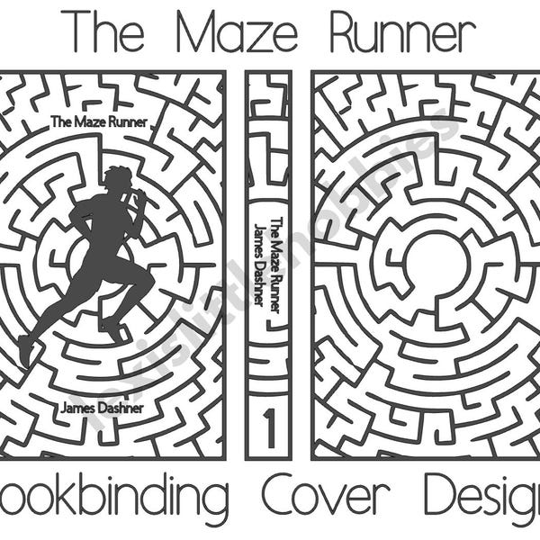 The Maze Runner Book Cover - Etsy