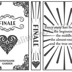 Caraval Series Bookbinding Cover Designs | PNG Files | Digital Download ...