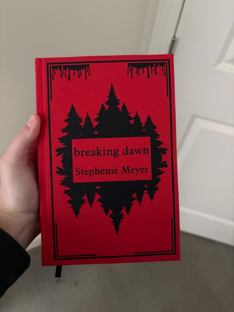 The Twilight Saga Bookbinding Cover Designs | PNG Files | Digital ...