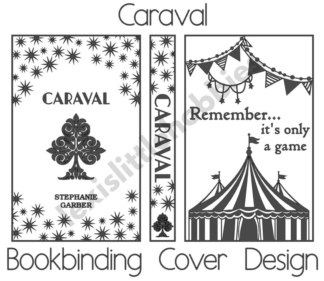Caraval Bookbinding Cover Design | PNG Files | Digital Download - Etsy