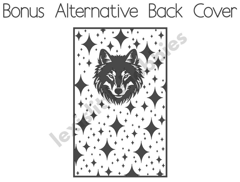 New Moon Bookbinding Cover Design | PNG Files | Digital Download - Etsy
