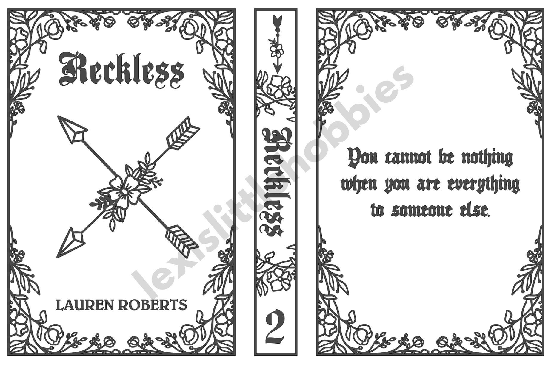 Powerless Pre-cut Bookbinding Cover Designs - Etsy