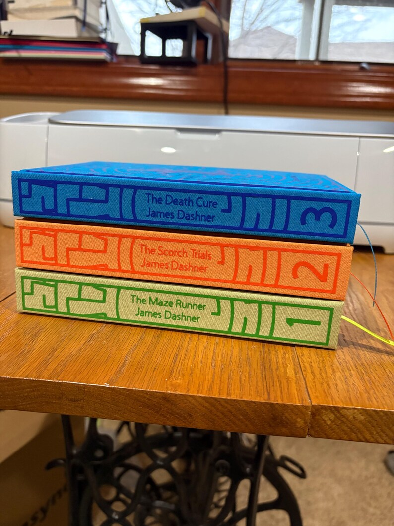 The Maze Runner Original Trilogy Bookbinding Cover Designs | PNG Files ...