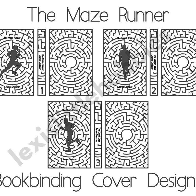 The Maze Runner Book Cover - Etsy