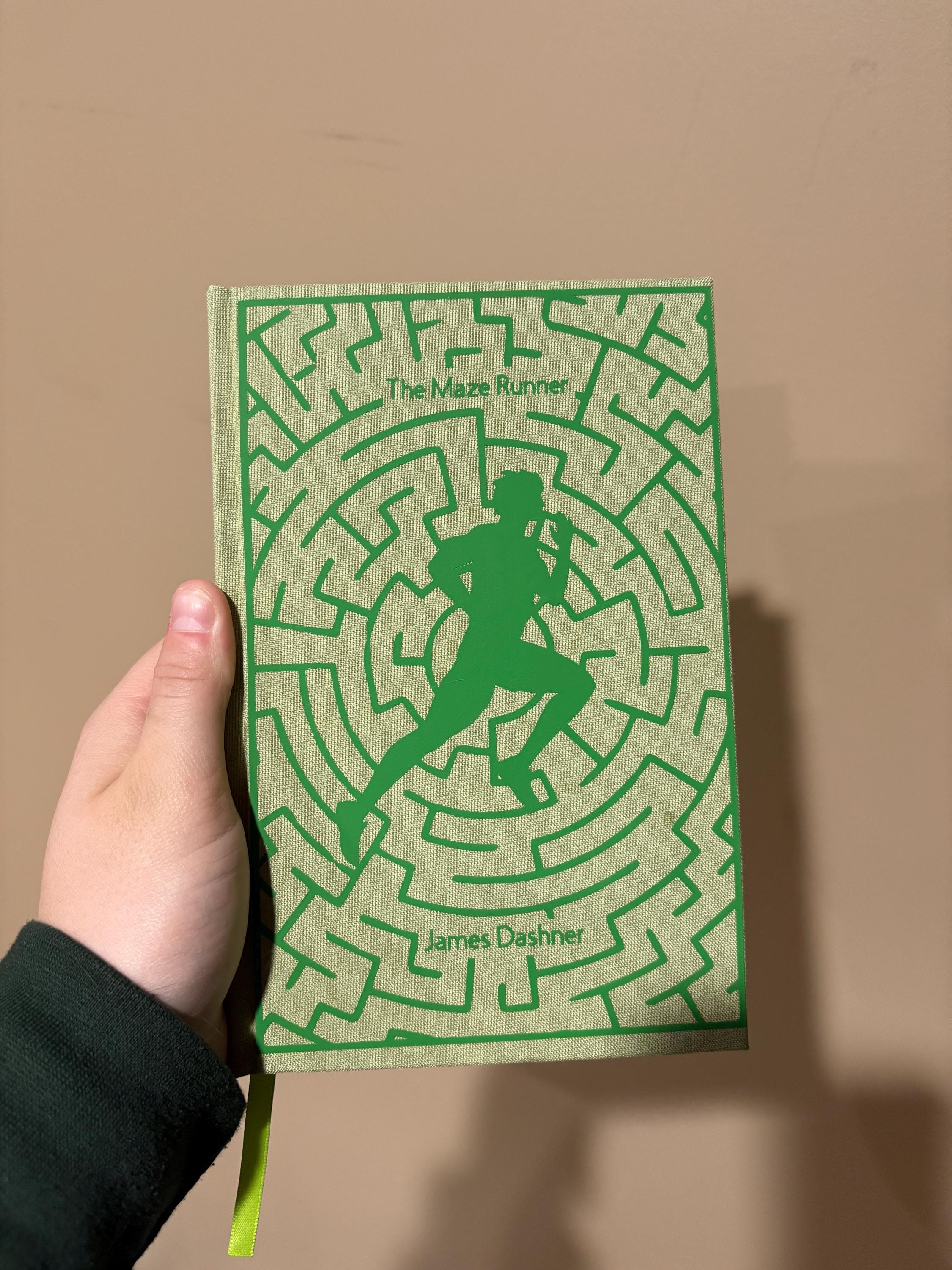 The Maze Runner Bookbinding Cover Design | PNG Files | Digital Download ...