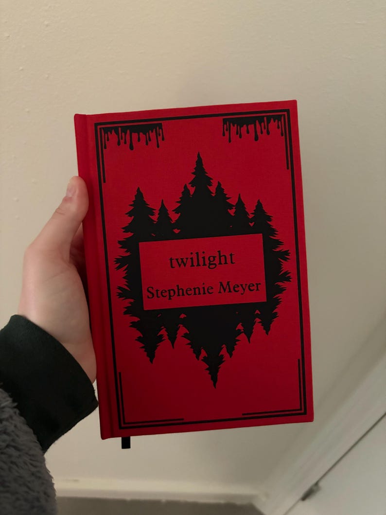 The Twilight Saga Bookbinding Cover Designs | PNG Files | Digital ...