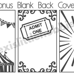 Caraval Series Bookbinding Cover Designs | PNG Files | Digital Download ...