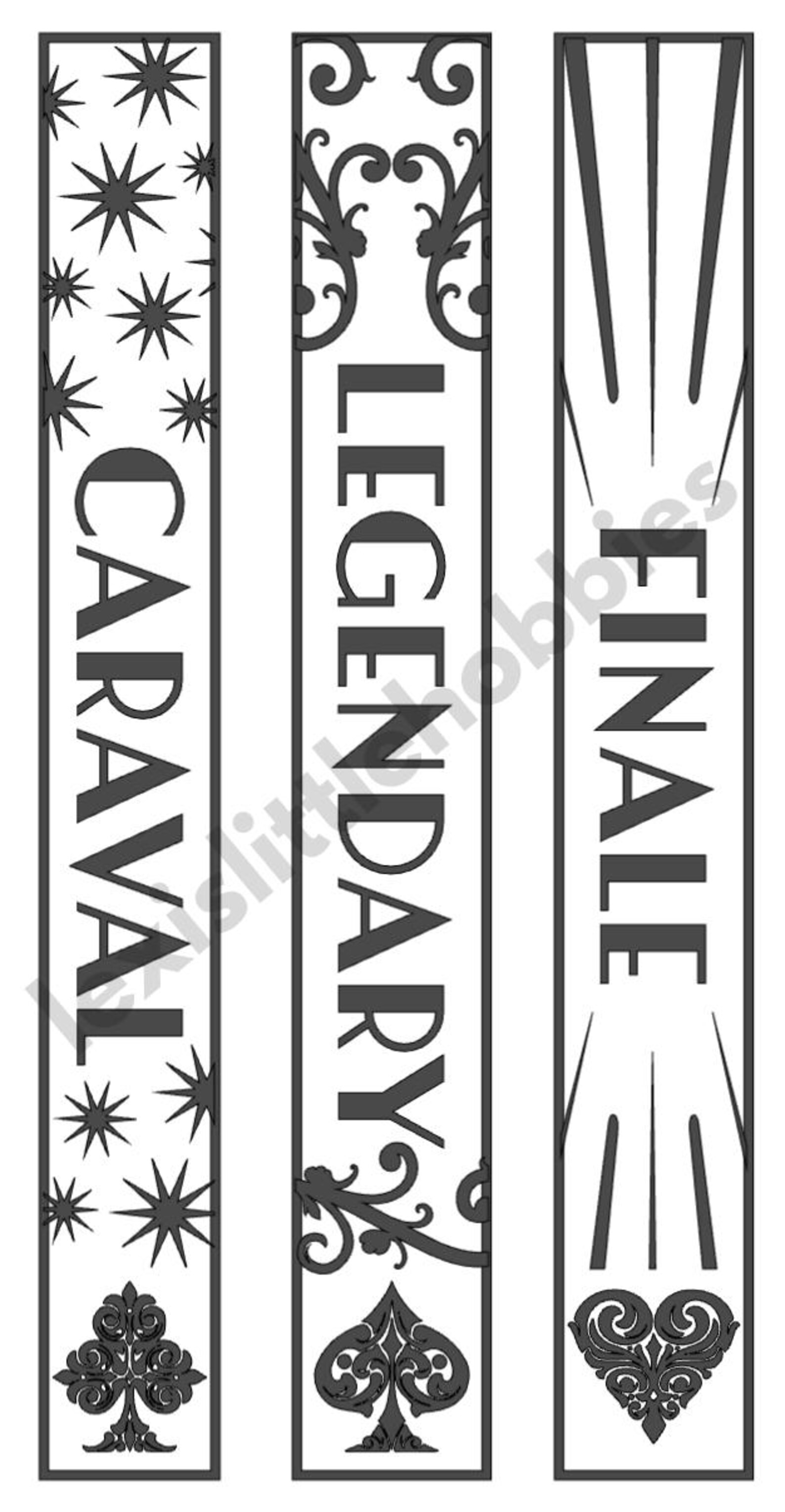 Caraval Series Bookbinding Cover Designs | PNG Files | Digital Download ...