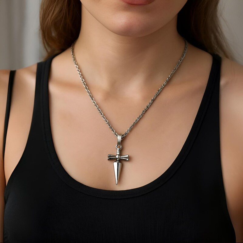 Punk Rock Necklace - Etsy