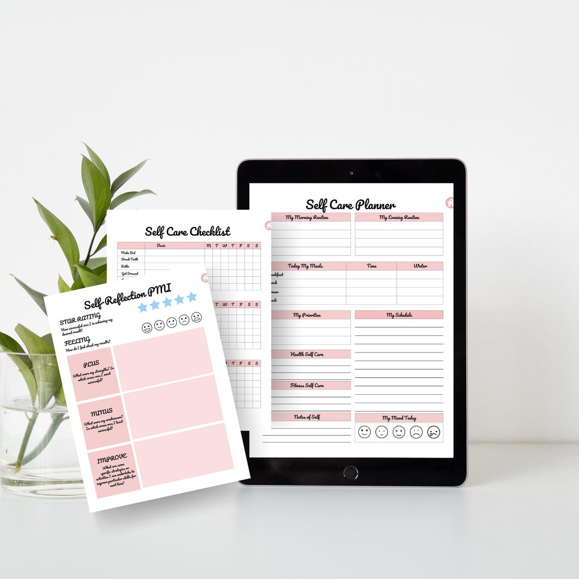 Self Confidence Planner, Empowerment Journal, Goal Setting Daily ...