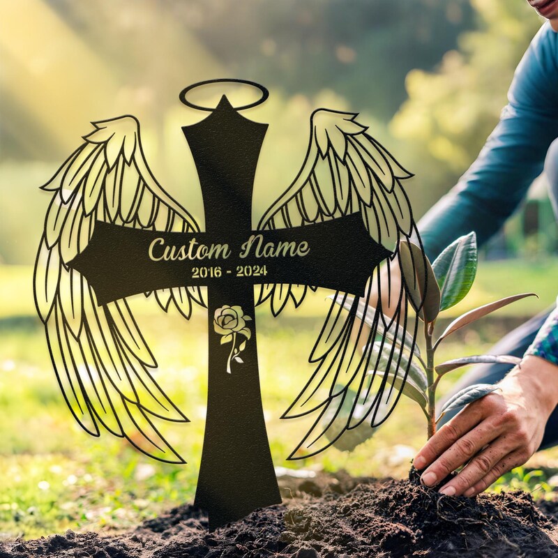 Roadside Memorial Cross - Etsy
