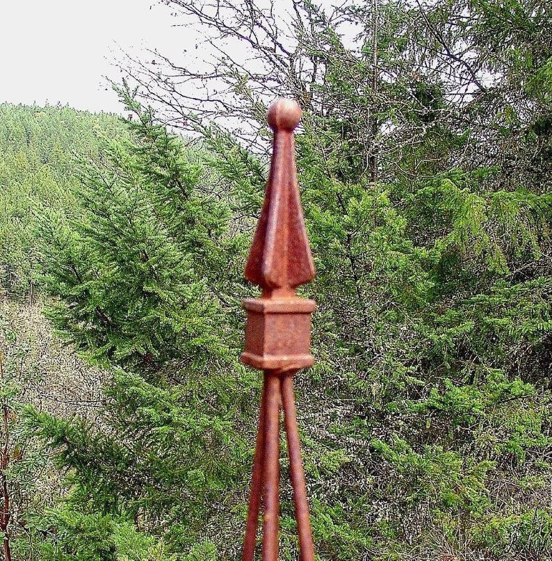 FIVE All METAL Hose Guides With Ball Tip Spear Point Cast Iron - Etsy