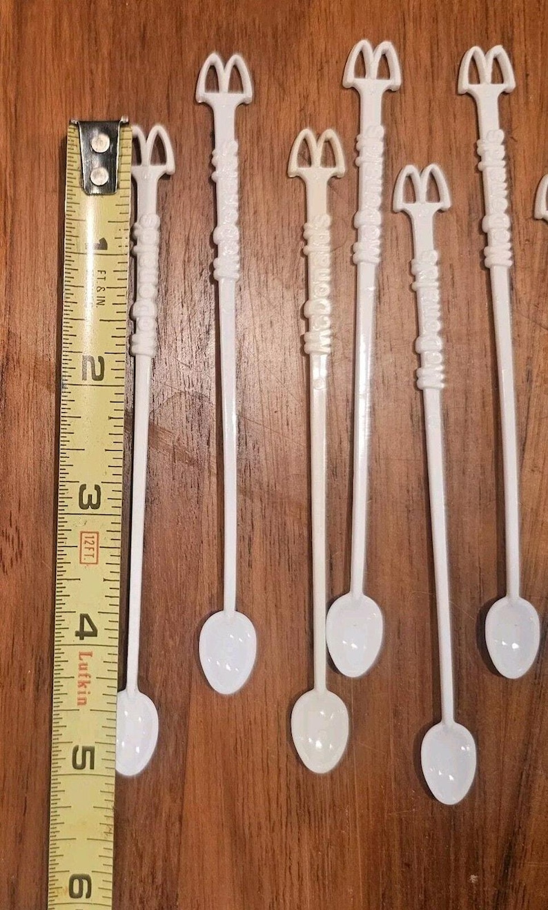 Vintage Lot of 20 Mcdonald's Mcspoon Coffee Stirrers Rare - Etsy