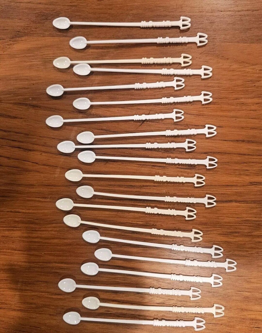 Vintage Lot of 20 Mcdonald's Mcspoon Coffee Stirrers Rare - Etsy