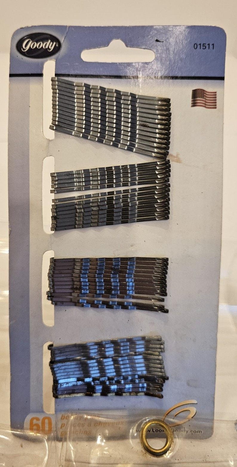 Vintage Goody Hair Care 80s Combs, Hand Mirrors, Ponytail, Clips Lot of ...