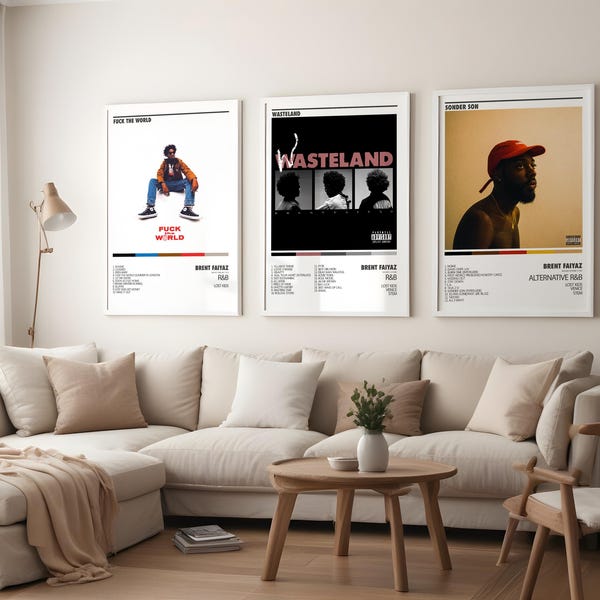 Brent Faiyaz Poster - Etsy UK