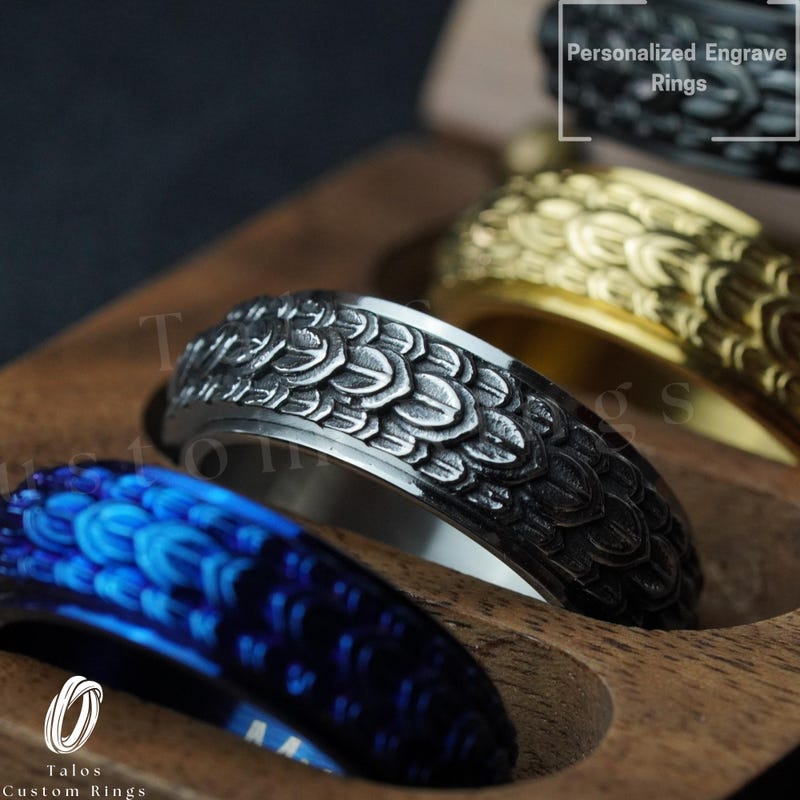 Dragon Ring Sterling 10 - Etsy