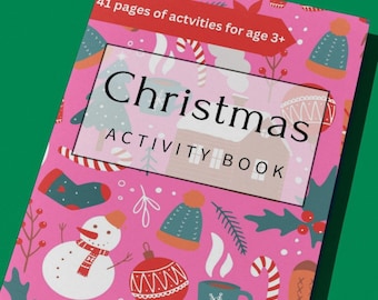 Christmas Activity Book - Etsy