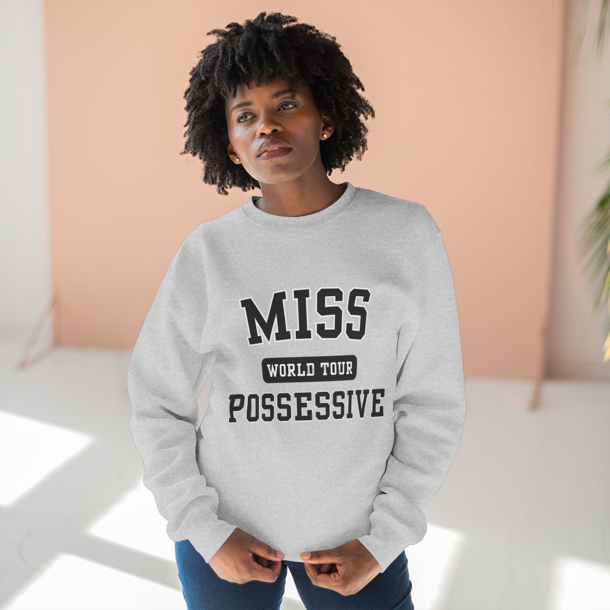 Tate Mcrae Miss Possessive Unisex Crewneck Sweatshirt, Official Tour ...