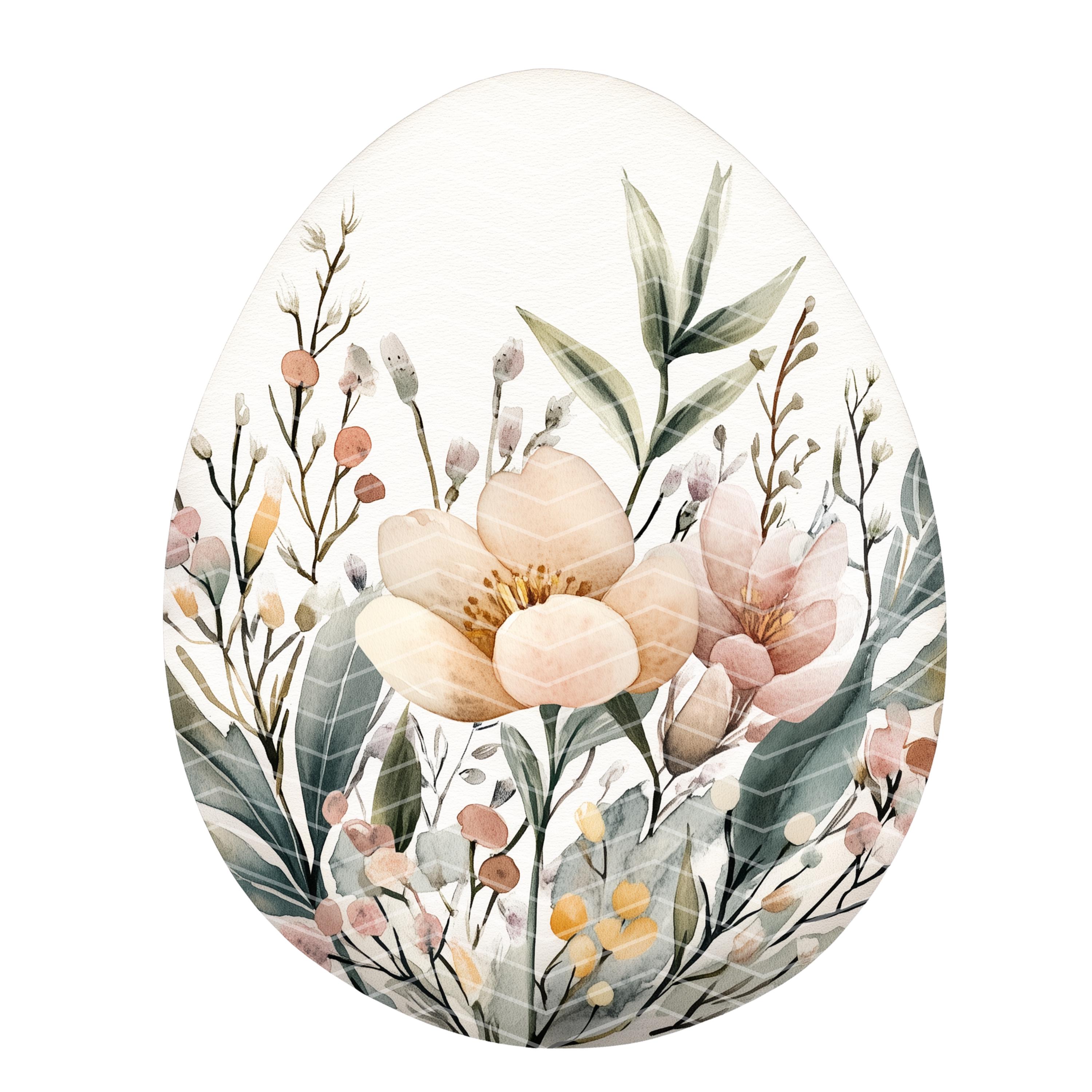 11 PNG Easter Eggs Clipart, Watercolor Eggs Clipart, Transparent PNG ...