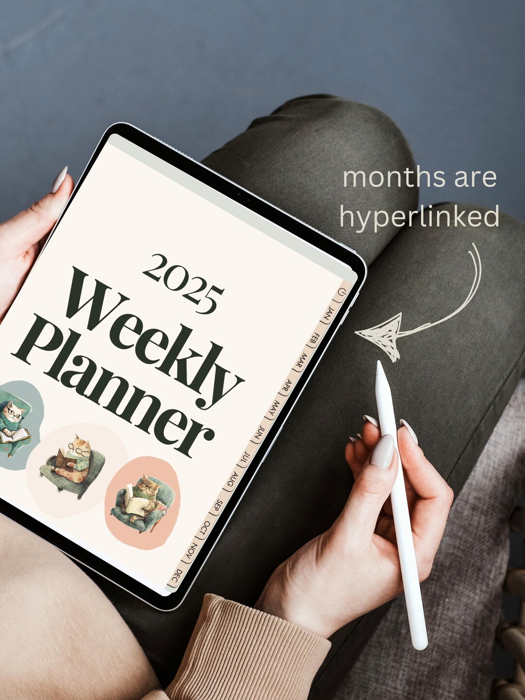Stay Organized in Style With the 2025 Weekly Digital Planner. 2025 ...