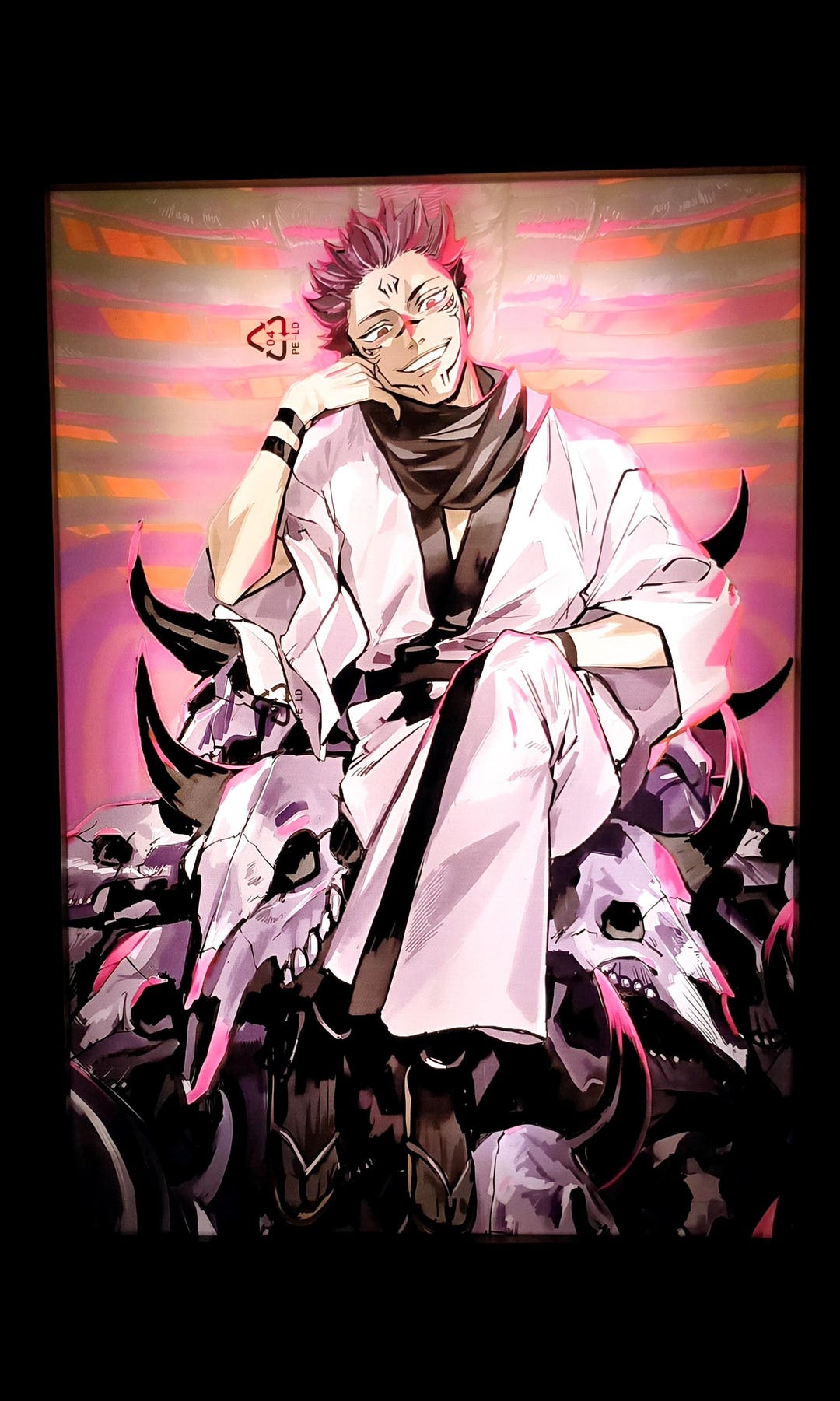 Custom Made Jujutsu Kaisen Itadori Sakuna Demon Art Lamp - Etsy