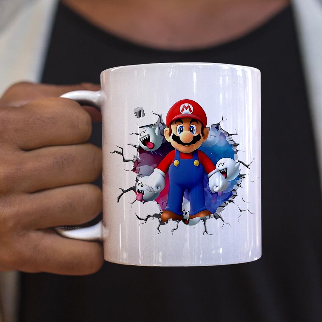 Super Mario Mug Super Mario Coffee Mug, Nintendo Mug, Mario Bros ...