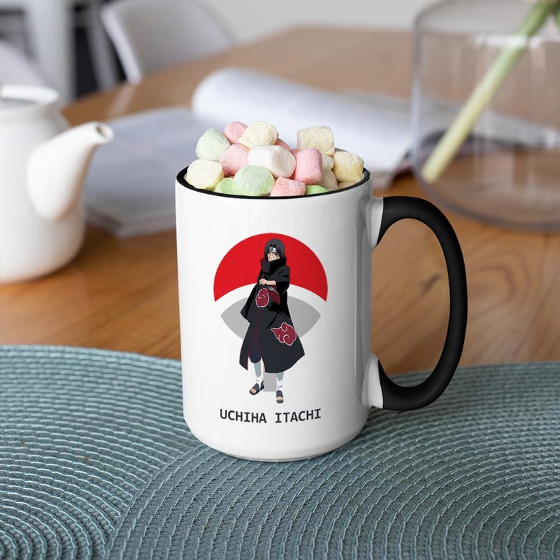 Anime Lover Mug Naruto Fan Gift Anime Mug Naruto Design Mug Gift for ...