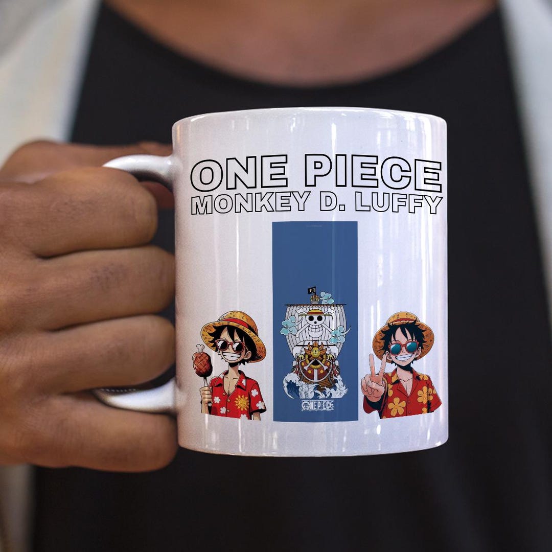One Piece Mug, Luffy Mug, Anime Coffee Mug, Straw Hat Pirates Gift ...