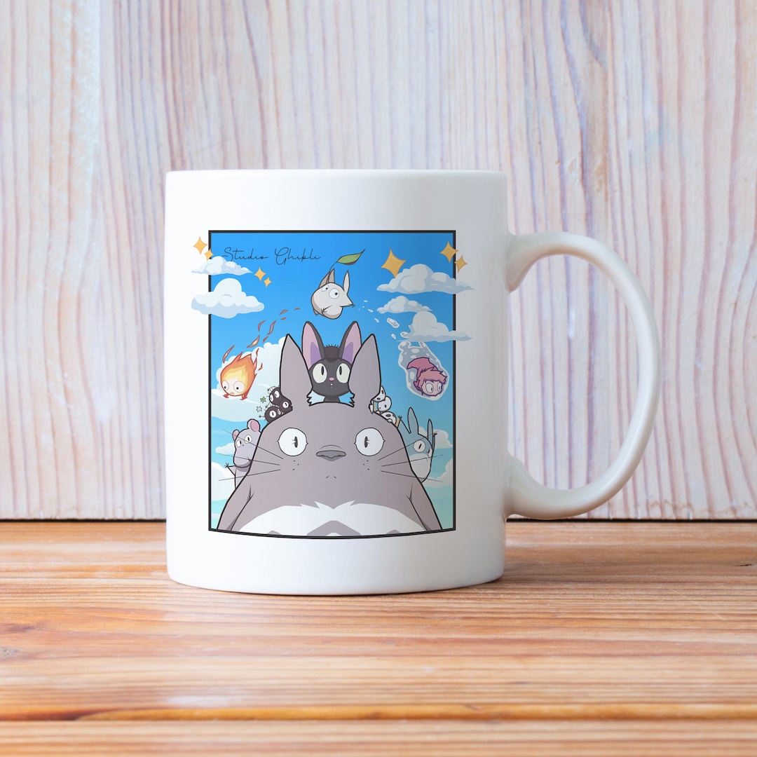 Studio Ghibli Mug - Totoro Mug - Perfect Gift for Anime Lovers - Unique ...