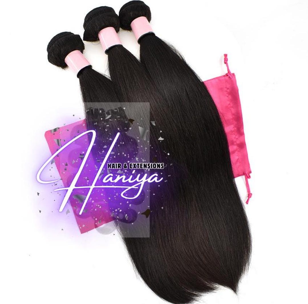 Straight Virgin Hair - 3 Bundles, 10” to 40” Inch Bundles, Natural ...