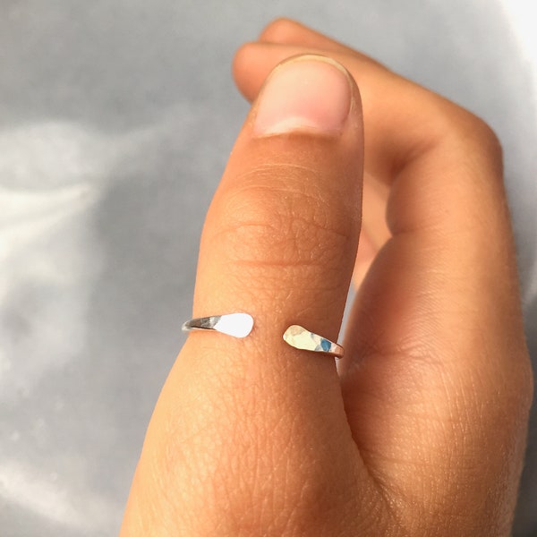 Silver Thumb Ring - Etsy