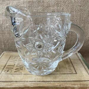 Vintage Anchor Hocking Star of David Cream and Sugar Set - Etsy