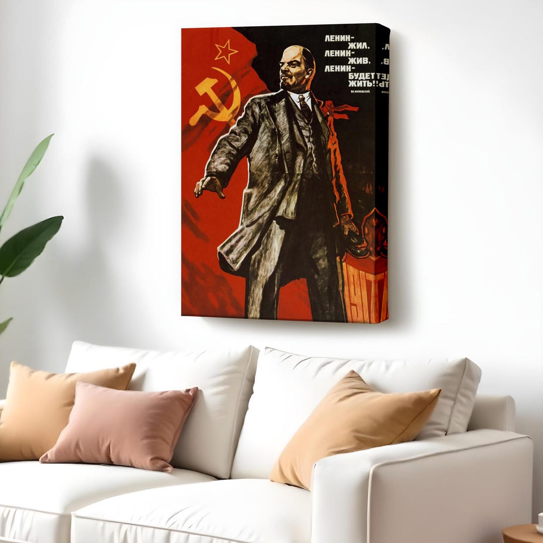 Vladimir Ilyich Lenin Former Chairman of the Ussr People's Commissars ...