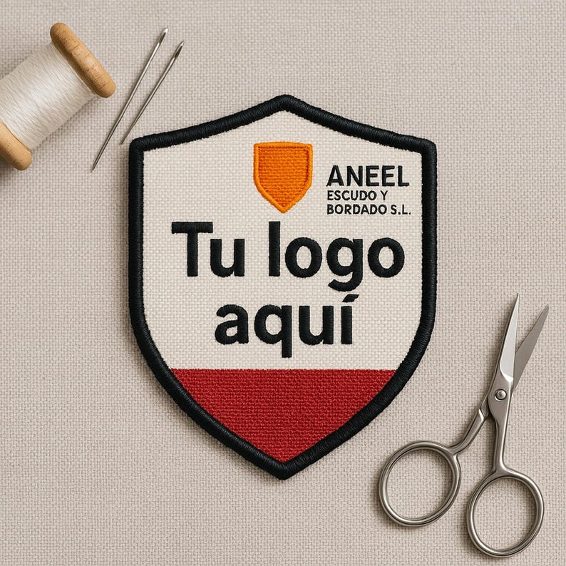 Escudo Bordado Personalizado Con Nombre | Custom Embroidered Patch With Name | Parche Uniforme ...