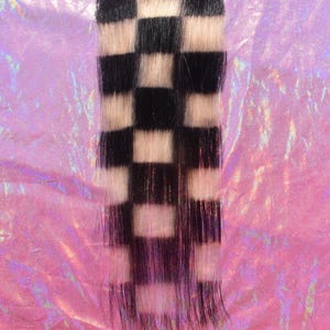 Checkerboard Scene Hair Extension - Etsy
