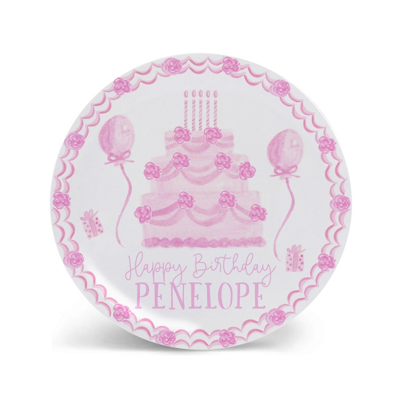 Birthday Plate - Etsy