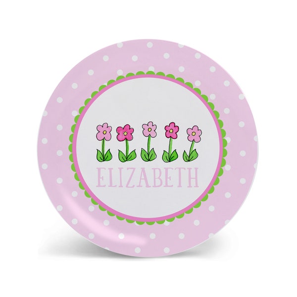 Girls Plate and Bowl - Etsy