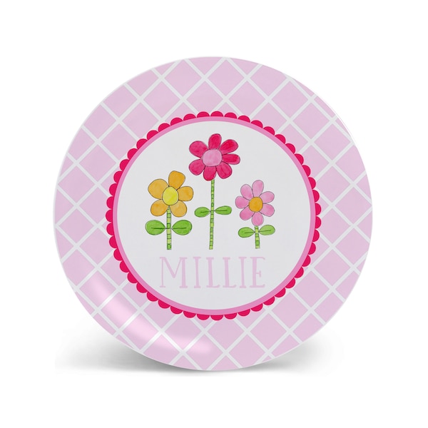 Flower Plate Bowl - Etsy